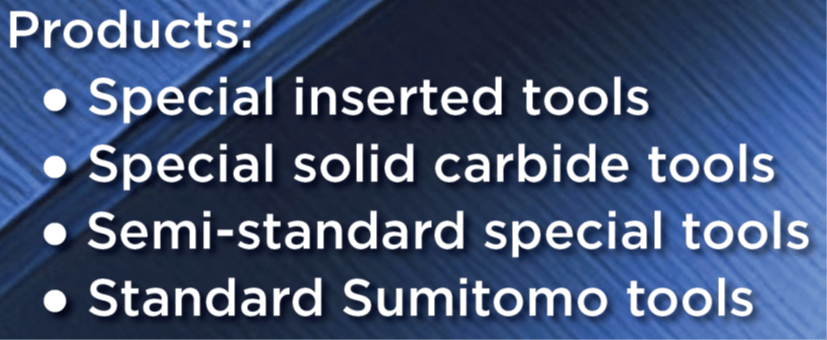 Custom Tooling Division | Sumitomo Electric Carbide Manufacturing, Inc.